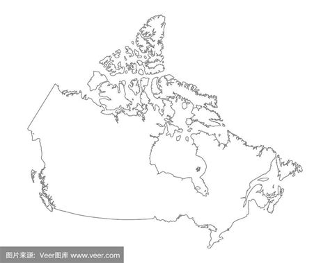 加拿大地图简笔画儿童简单（热门15张） 简笔画图片大全