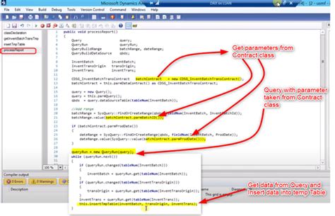 Dynamics AX 2012 R3 Step By Step How To Build SSRS Report Advanced RDP Class AX Dynamics