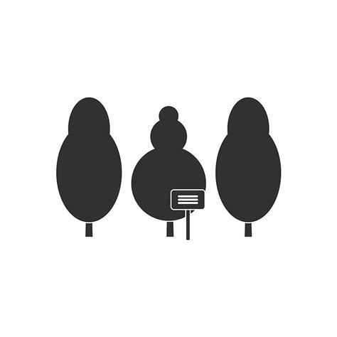 흰색 바탕에 검은 색 아이콘 저장 나무 벡터 Eps Ai Uidownload