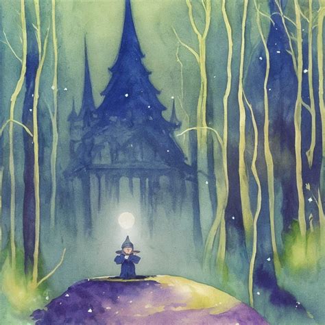Mysterious Tiny Vampire Embarks On Midnight Quest Ai Art