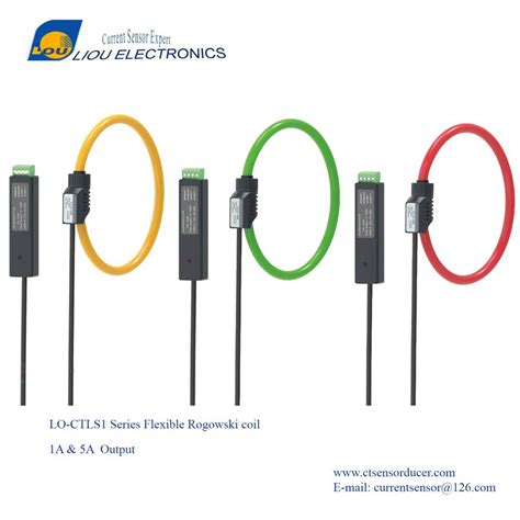 China Customized Lo Ctls1 Flexible Rogowski Coil Current Sensor