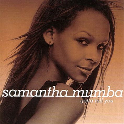Samantha Mumba Gotta Tell You Ambalajında Nostalji Plak Müzikevi