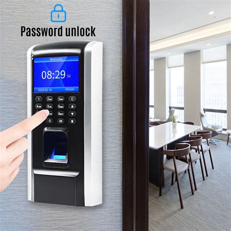Fingerprint Access Control Time Attendance Machine Biometric Time Clock
