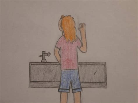 Girl Peeing In A Trough Urinal By Randostreet On Deviantart