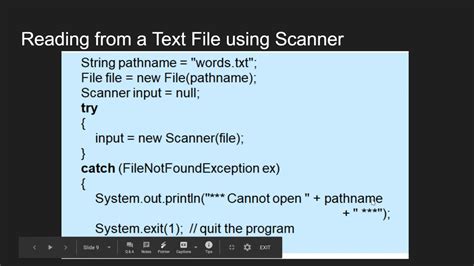 Java Reading And Writing Text Files Youtube