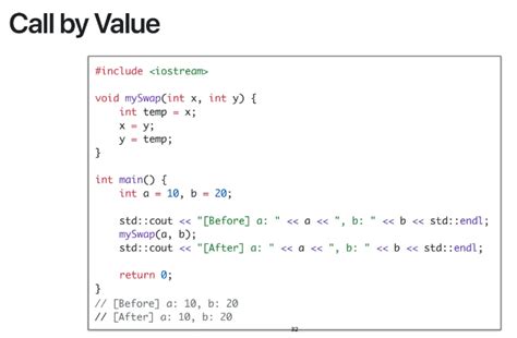 [computerscience] c 의 pointer와 reference 3편 call by value call by