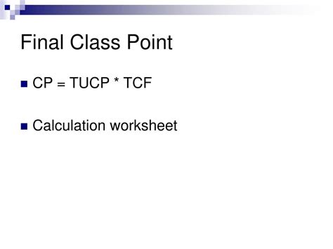 Ppt Class Point An Approach For The Size Estimation Of Object