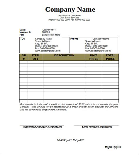 48 Blank Invoice Templates AI PSD Google Docs Apple Pages