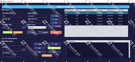 Đồ án Java Swing Phần Mềm Quản Lý Thư Viện Đồ án It
