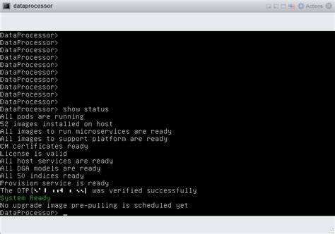 Installing A Data Processor In Vmware Cluster