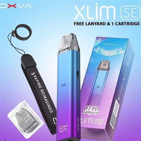Oxva Slim Se Bunos Kit Free Lanyard Lazada Ph