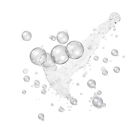 수중 공기 거품의 현실적인 흐름 소다 바다 거품 거품 거품 물 탄산 음료 Png 일러스트 및 이미지 에 대한 무료 다운로드