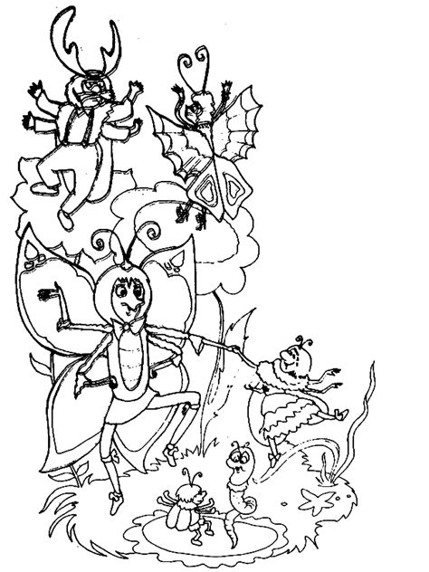 Раскраски Муха Цокотуха 🖍 Раскрашиваем любимыми цветами бесплатно и с улыбкой 👍