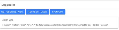Refresh Token Failed Issue Wi Land Ionic Appauth GitHub