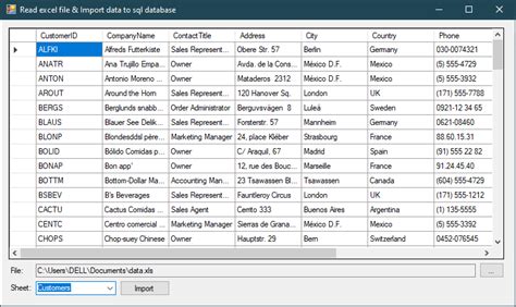 How To Read Excel File And Import Data From Excel To Sql Server In C