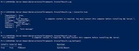 Bug Install Dbainstance Invoke Dbaadvancedinstall Outputlog Is Not A String But A