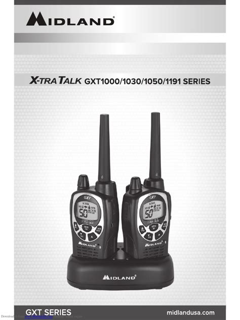 Manual Midland Gxt1000 Pdf Rechargeable Battery Battery Charger