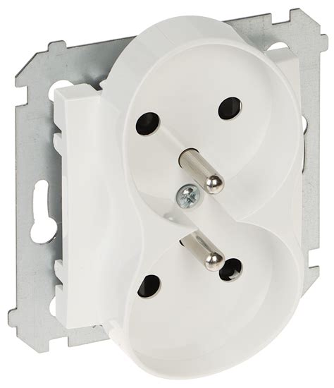 Double Socket Outlet Dgz2mz 01 11 Simon54 250 V 16 A 230v Socket Outlets Delta