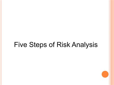 Risk Analysis Power Point Pptx