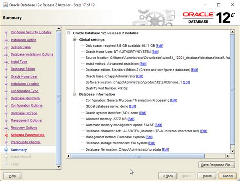 Oracle Db Install Lode Data Docs