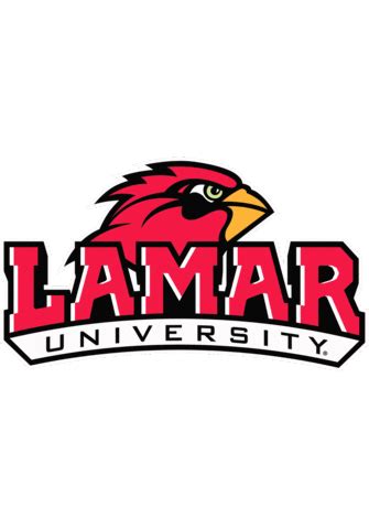 Big Red Texas Sticker By Lamar University