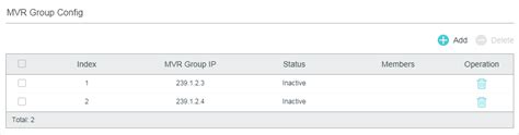 configuring layer 2 multicast