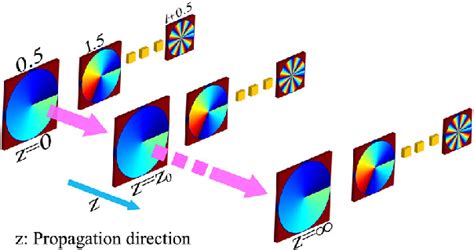 Propagation Invariance Of Optical Vortices With Natural Noninteger