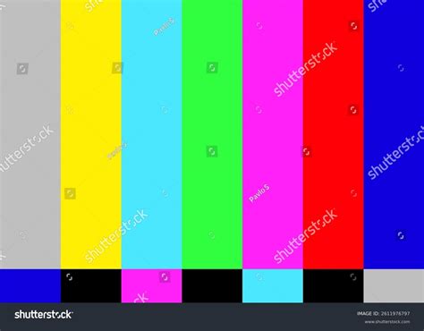 Color Calibration Chart Swatches Monitor Color Stock Vector Royalty Free 2611976797 Shutterstock
