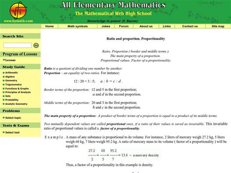 all elementary mathematics proportionality and ratio activity for 9th