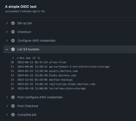 在 GitHub Action 中使用 OIDC 取得操作 AWS 資源的權限