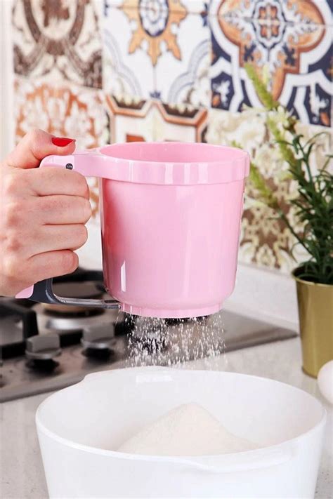 Skygo Polycarbonate Automatic Flour Sieve Practical Trendyol