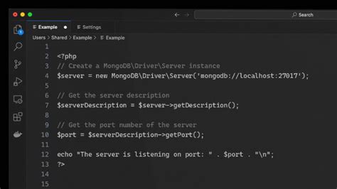 Basic Example Of Php Function Mongodbdriverserver