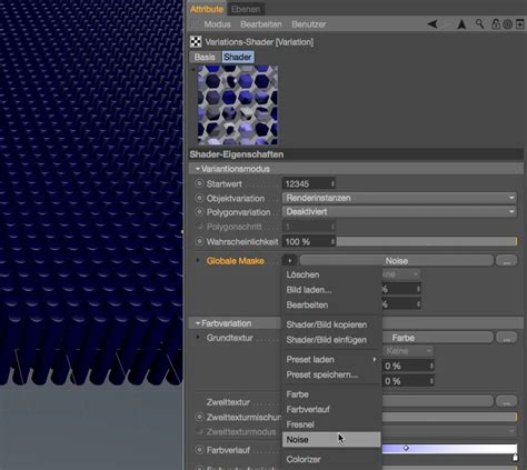 C4d Release 17 Variations Texture Avec Shader Variations