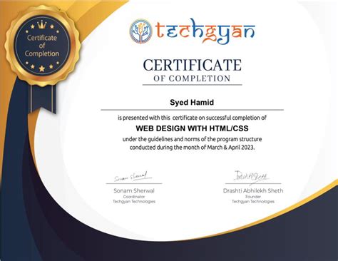 Syed Hamid On Linkedin Webdesign Html Css Techgyan