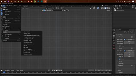 What Are The Output Formats Of Blender Blender And Cg Discussions