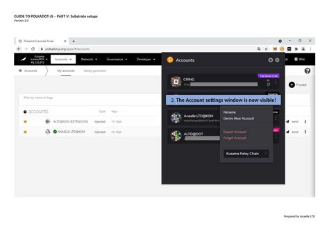 polkadot js substrate