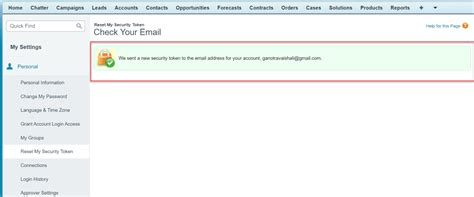 Salesforce Security Token How To Find Reset Use It