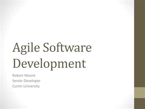 ppt agile software development powerpoint presentation free download