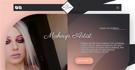 Best Makeup Artist Websites Of Inspiring Examples