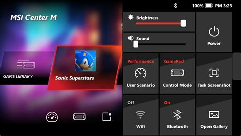 game on msi claw from multiple platforms