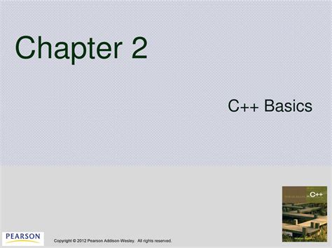 Chapter 2 C Basics Ppt Download