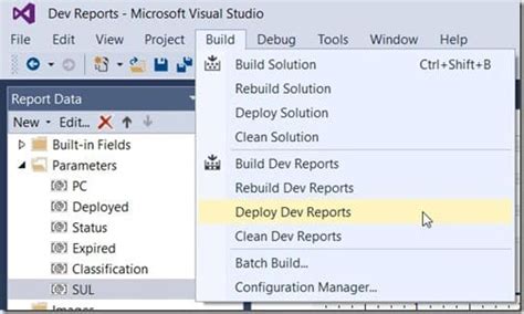 How To Deploy Ssrs Reports From Vs To The Ssrs