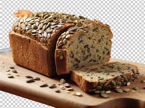 Premium Psd Three Seeds Bread
