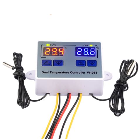 Original Diymore W Dual LED Digital Temperature Sensor Meter