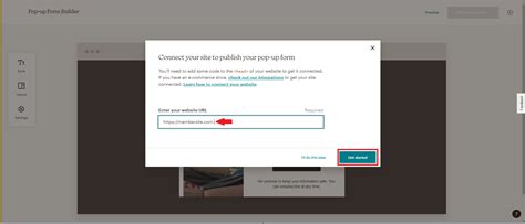 Mailchimp Popup Instructions AVB Marketing