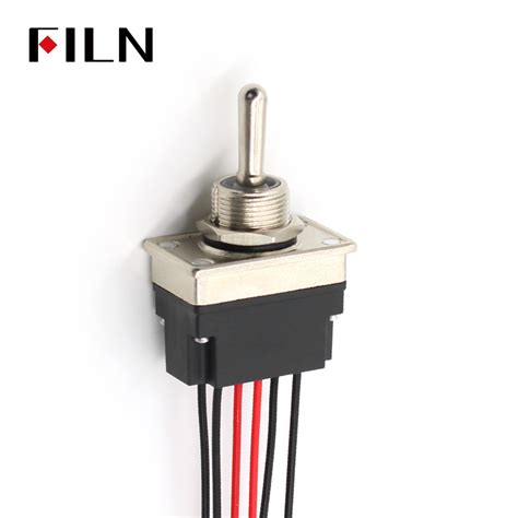 Introduce The Toggle Light Switchfiln 15a 12v Ip67 Red Green On Off On Waterproof Boat Toggle
