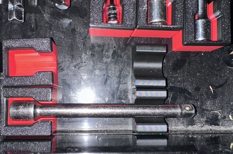 Socket Wrench Extension Organizer By Tim From Sales Makerworld Socket Wrench Extension Organizer By Tim From Sales Makerworld