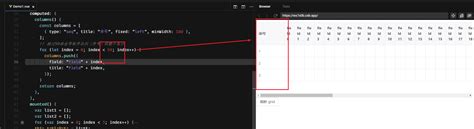 多列的情况下浮动列表头将不会正常显示 Issue x extends vxe table GitHub