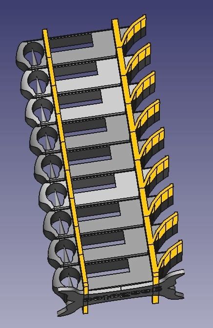 Rigid Compact Temperature Calibration Tower With Cross Beams By Eol