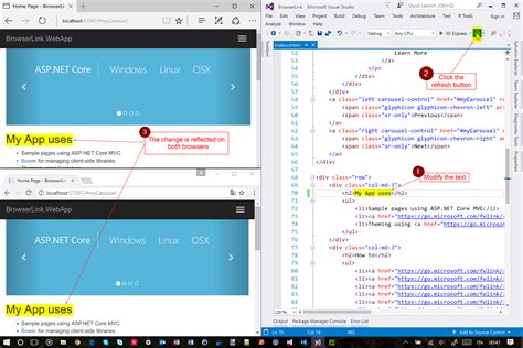Browser Link In Aspnet Core Microsoft Learn